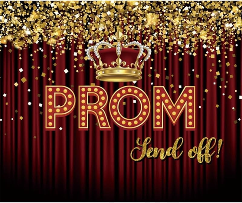 Prom Night Backdrop Graduation Prom Send Off 2025 Congrats Grad ...