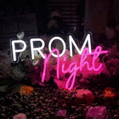 Prom Night Neon Sign Custom Neon Sign Graduation Dance Prom Party Decor ...