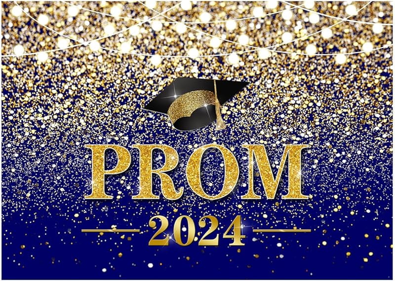 Prom Night Party 2024 Backdrop Prom Backdrop 2024 Graduation Backdrop ...
