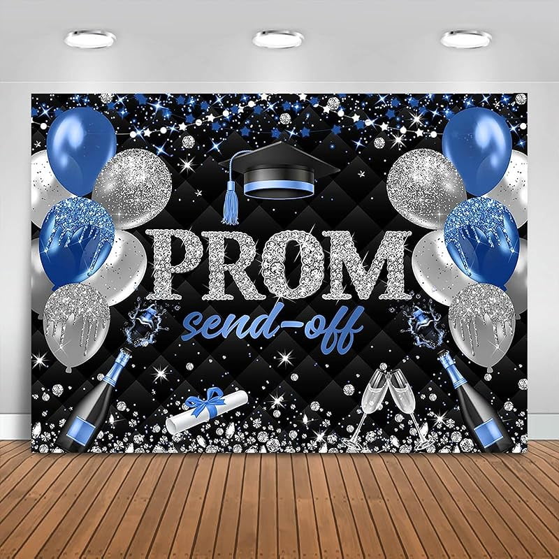 Prom Send Off 2025 Graduation Backdrop Class of 2025 Prom Background ...