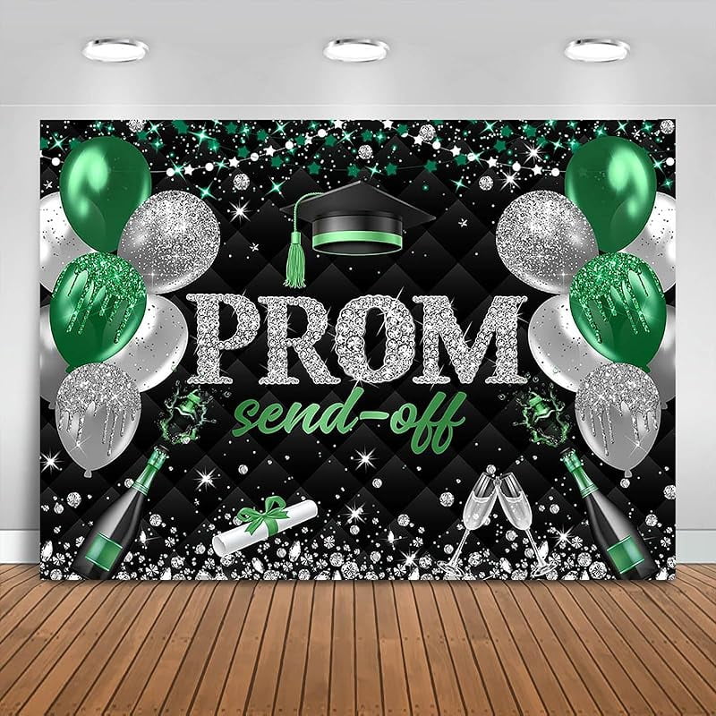 Prom Send Off 2025 Graduation Backdrop Class of 2025 Prom Background ...