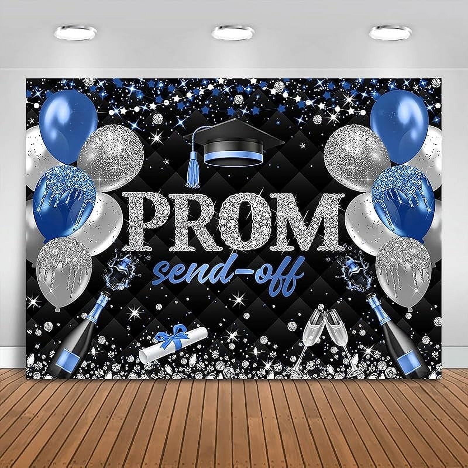 Prom Send Off 2026 Graduation Backdrop Red and Black Class of 2026 Prom ...