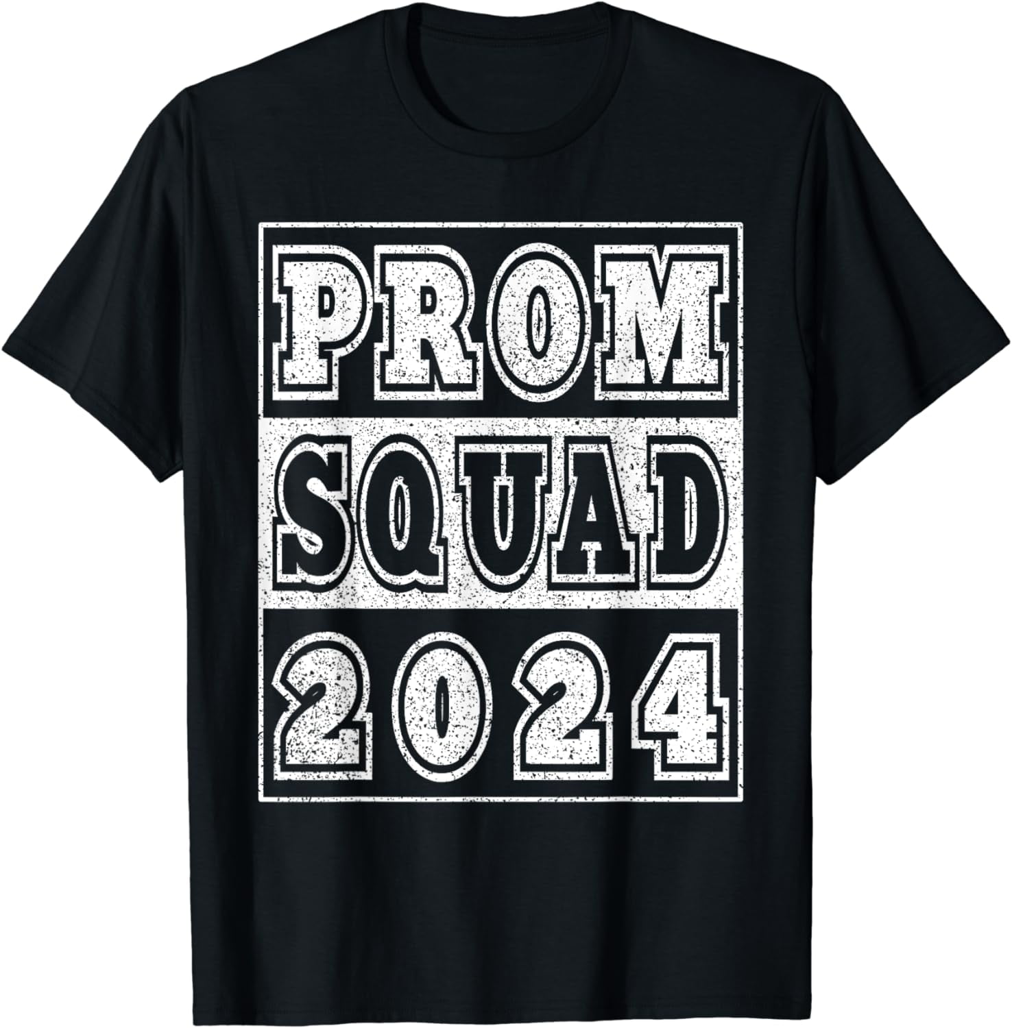 Prom Squad 2024 Retro Matching Group High School Prom Dance T-Shirt ...