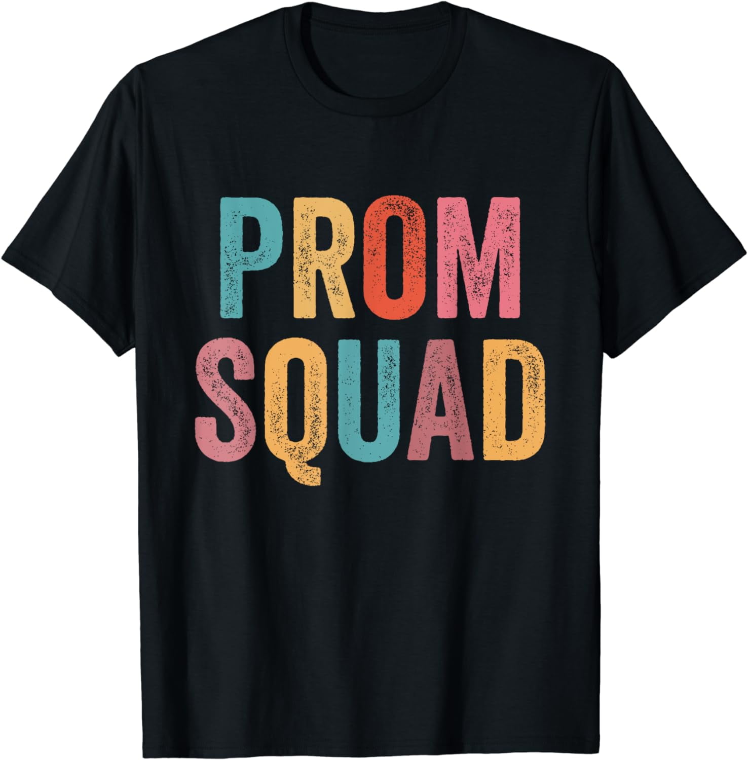 Prom Squad 2024 Vintage Prom Graduation Matching Group T-Shirt ...