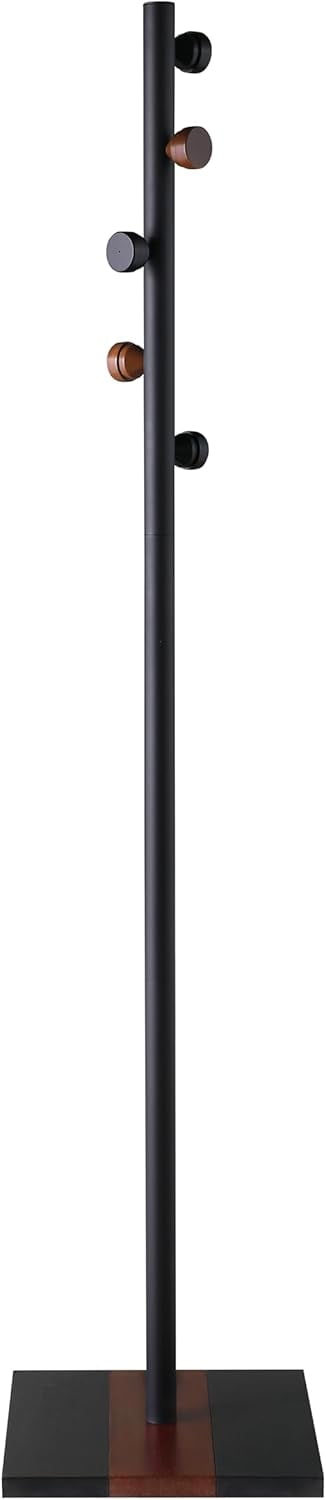 Proman Ichimi Indoor Coat Rack - 5-Hook Entryway Organizer - Walmart.com