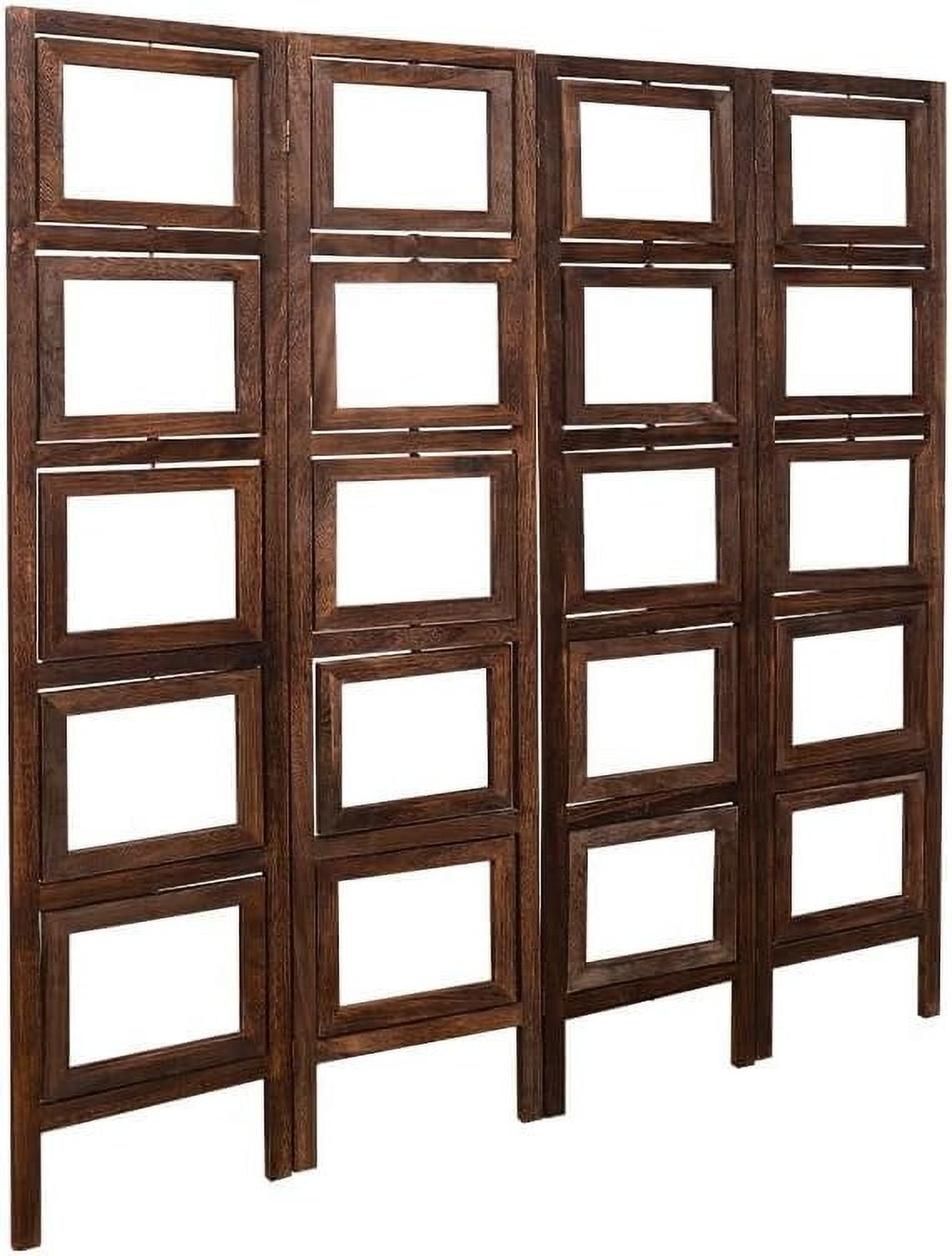 Proman Products Oscar II 4 Panel Landscape-Style Picture Frame Room ...