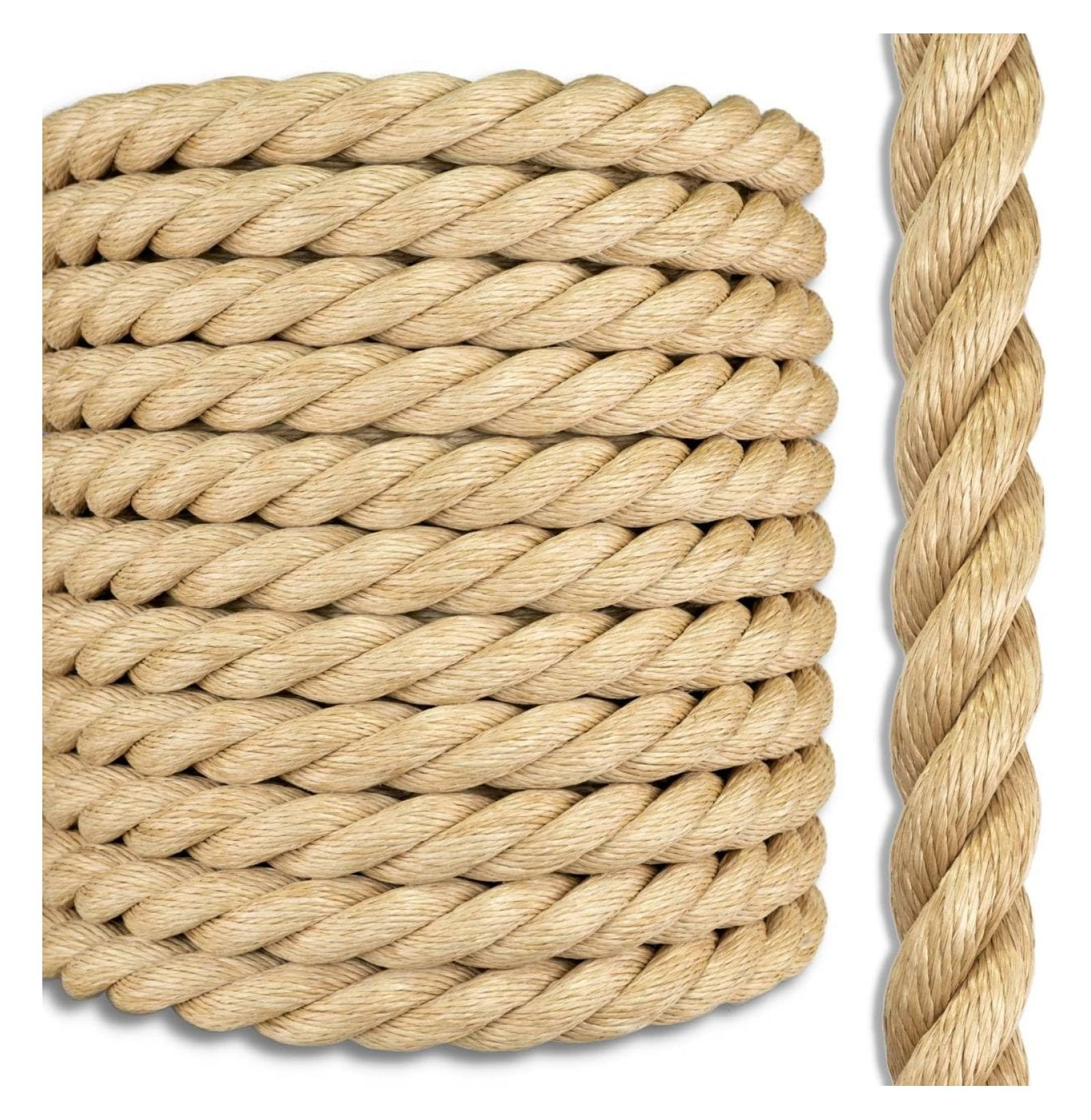 Promanila Rope | Synthetic Unmanila | 3 Strand Twisted | Weather ...