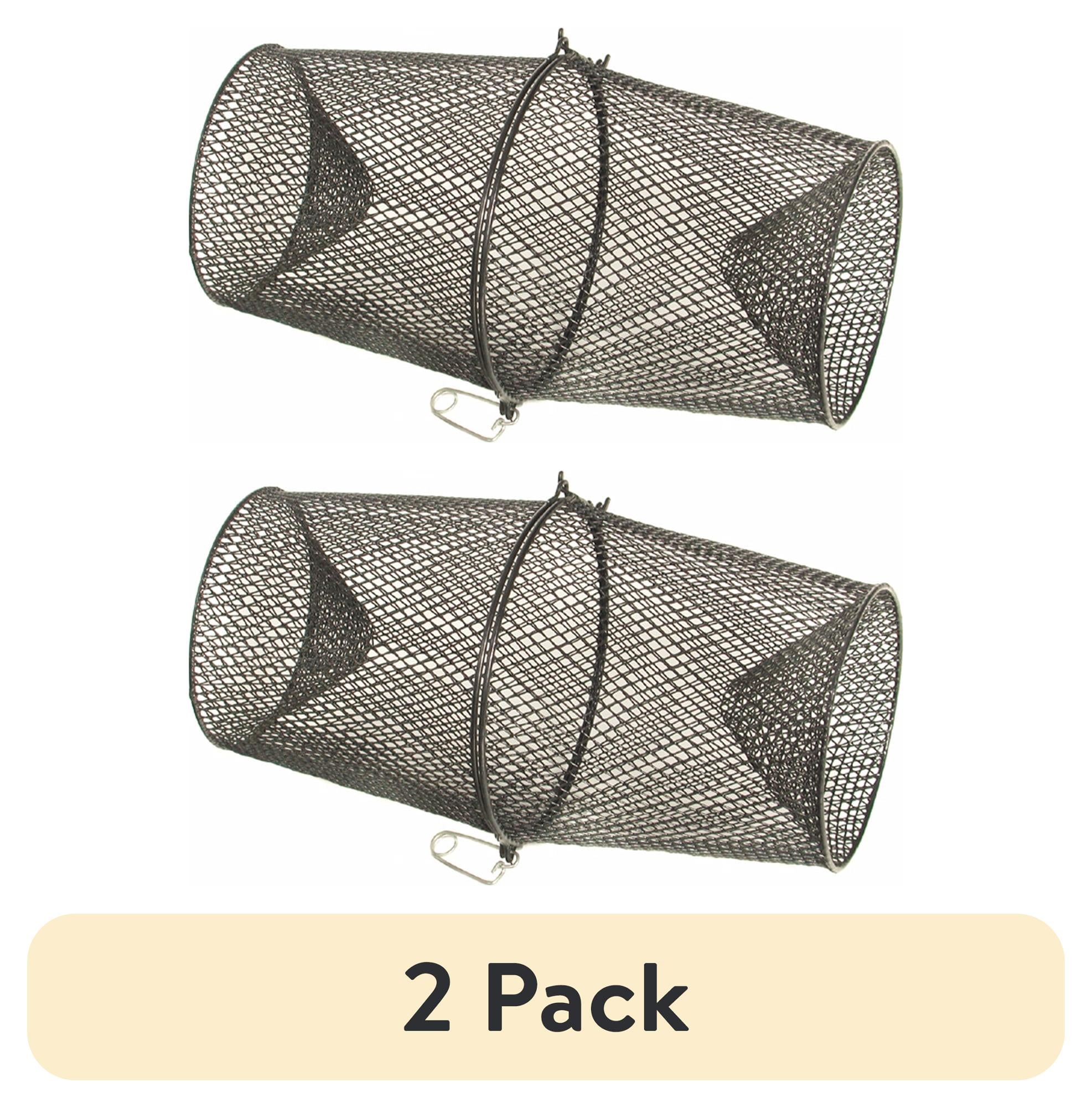 (2 pack) Promar Minnow & Crawfish Black Trap - Walmart.com