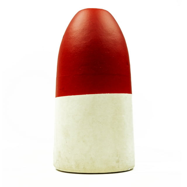 Promar PVC Fishing Bullet Float Size 11 In. x 5 In. Red and White ...