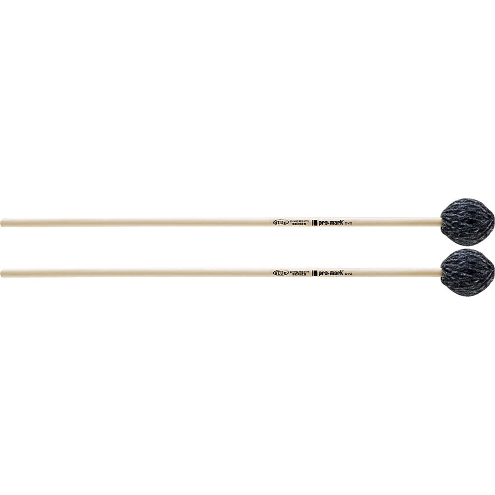 Promark System Blue Diversity Series Mallets DV2 Medium Marimba ...