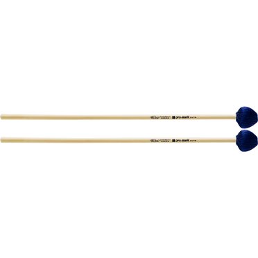 Mike Balter 23B Pro Vibe Series Blue Medium Vibraphone Mallets w/ Birch ...