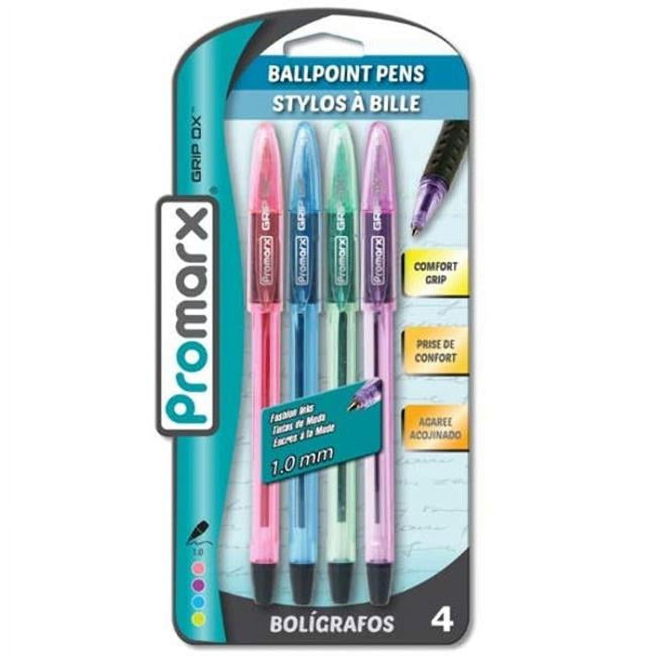 Promarx 2324231 Grip DX Ballpoint Pens Fashion, Assorted Color - 4 ...