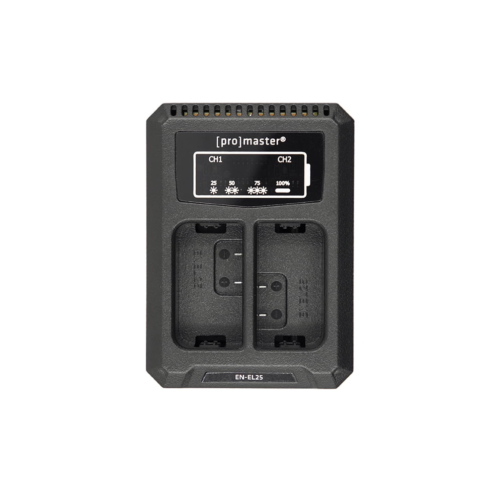 ProMaster 6989 Dually Charger - USB for Nikon EN-EL25 - Walmart.com