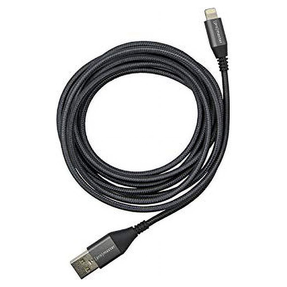 Promaster Lightning to USB A Cable 6' | grey - Walmart.com