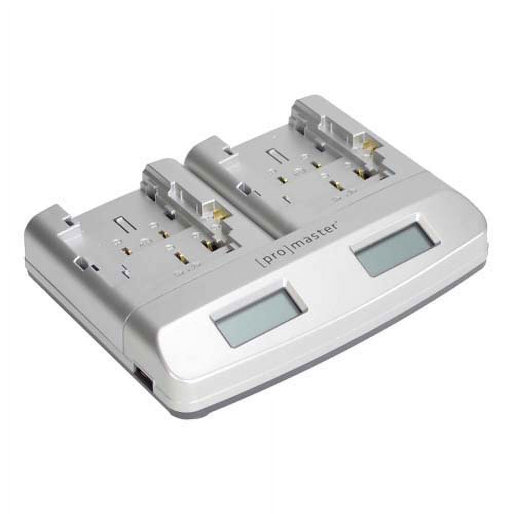 Promaster Traveler+ Dual Battery Charger - SLR - Walmart.com