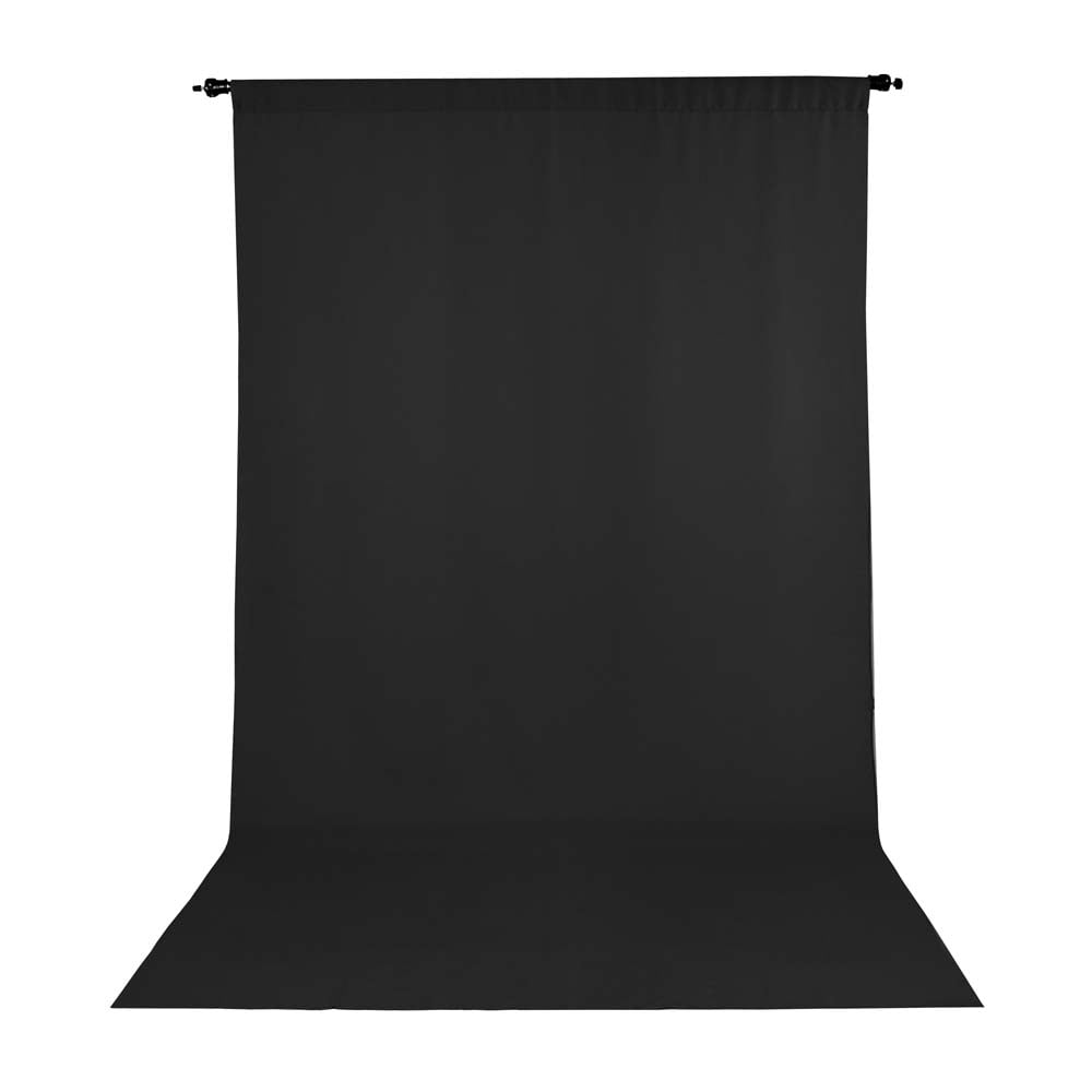 Promaster 2722 5'x9' Black Wrinkle Resistant Background - Walmart.com