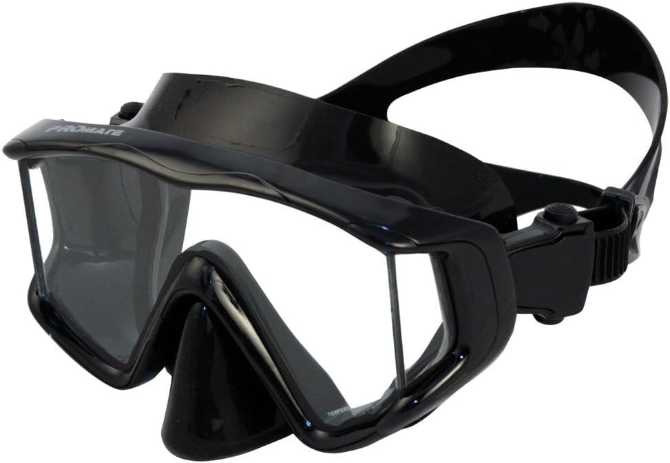 Promate New Three-Lens Edgeless Scuba Dive Purge Mask/MK399 - Walmart.com
