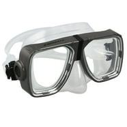 IST M80 2 Lens Snorkel Diving Mask with RX Prescription Lenses, Low ...