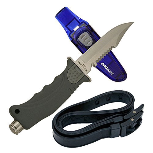 Promate Scuba Dive Knife with Leg Strap in Different Size Material ...