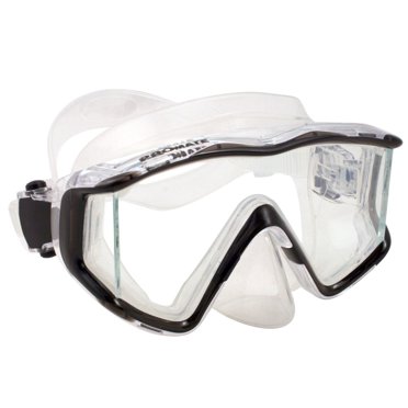 101 BEACH Super Scanner Side-View Scuba Dive Snorkel Mask Clear ...
