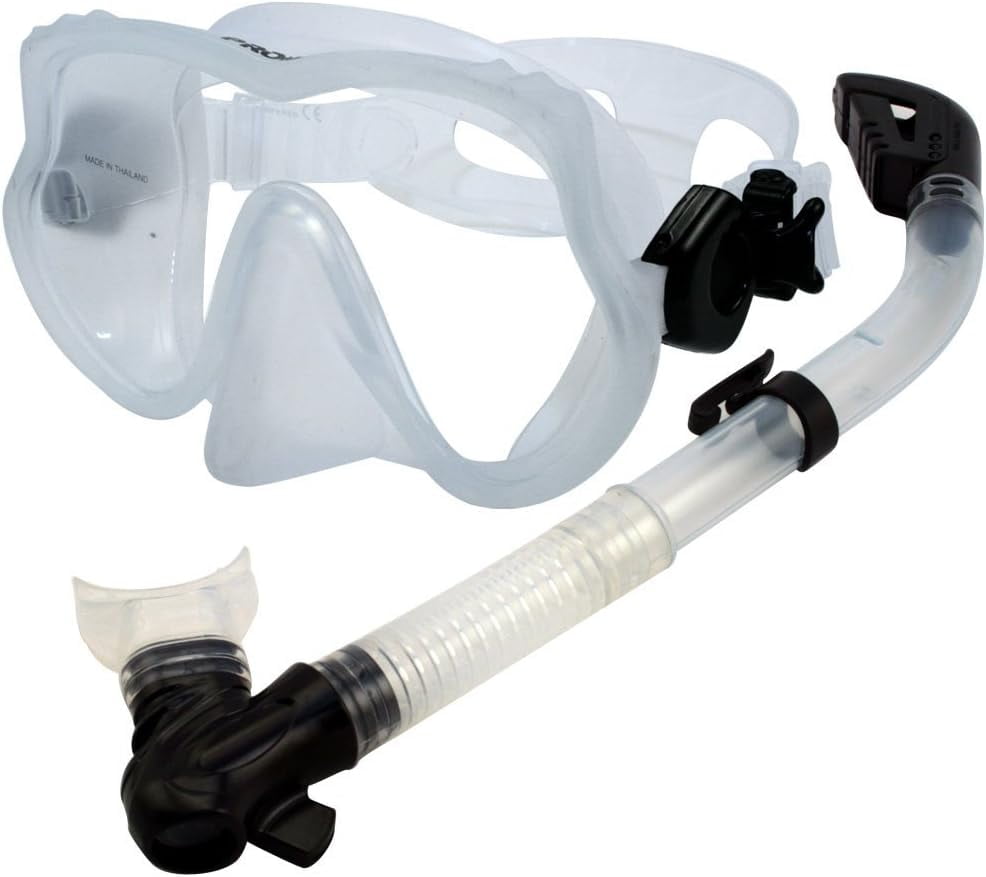 Promate Snorkeling Scuba Diving Frameless Mask Snorkel Gear Set ...