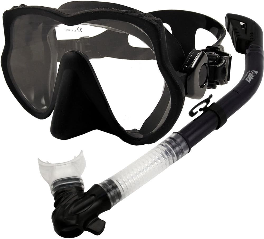 Promate Snorkeling Scuba Diving Frameless Mask Snorkel Gear Set ...