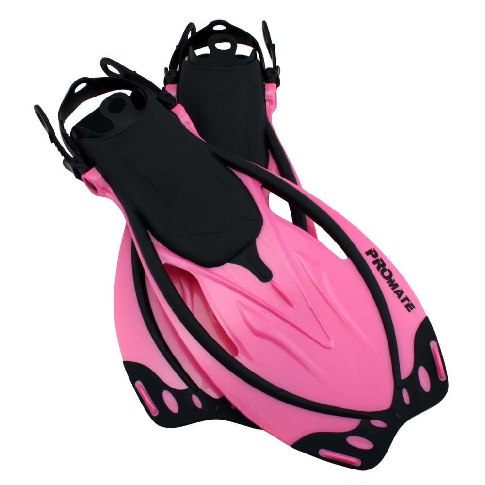 Promate Wave snorkeling fins, Pink,SM - Walmart.com