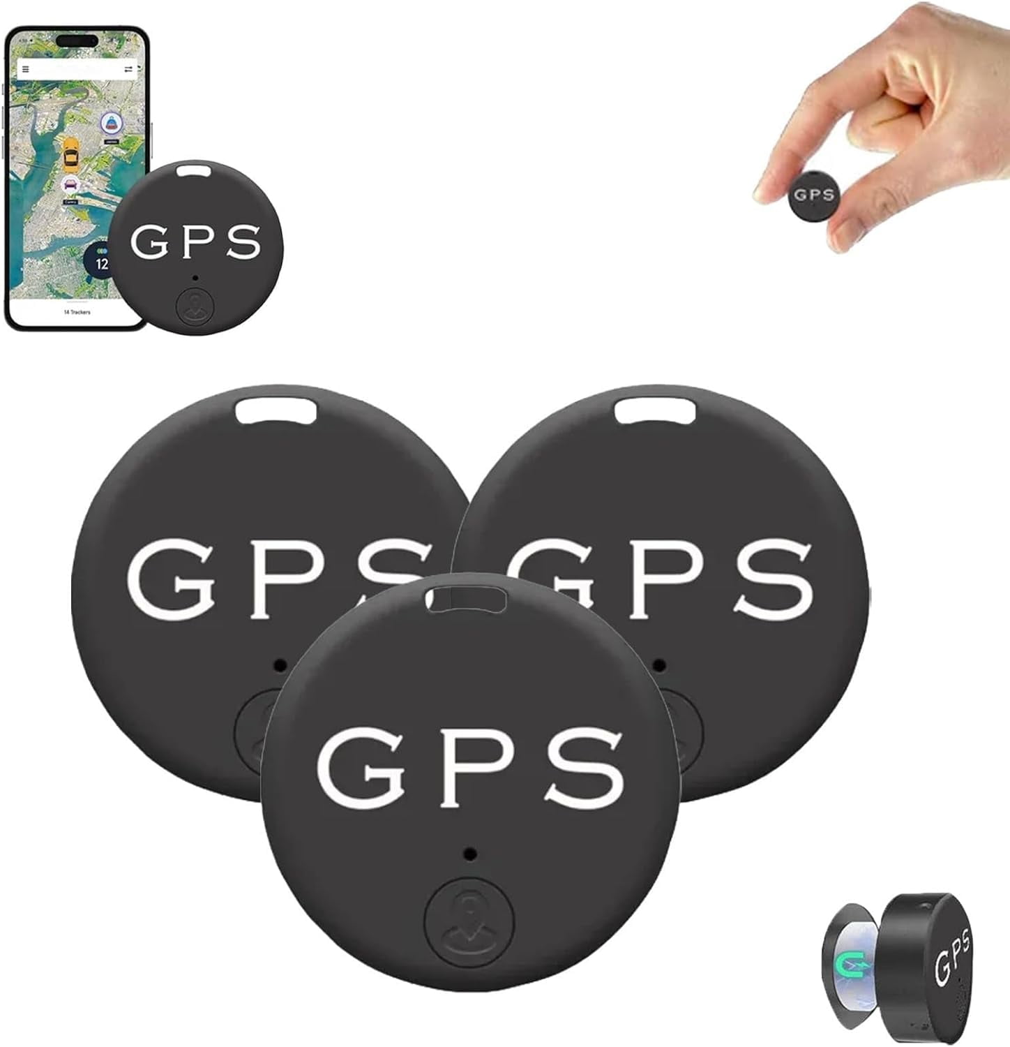 Promax Easyfind Mini Magnetic GPS Tracker, Strong Vehicle Tracking Anti ...
