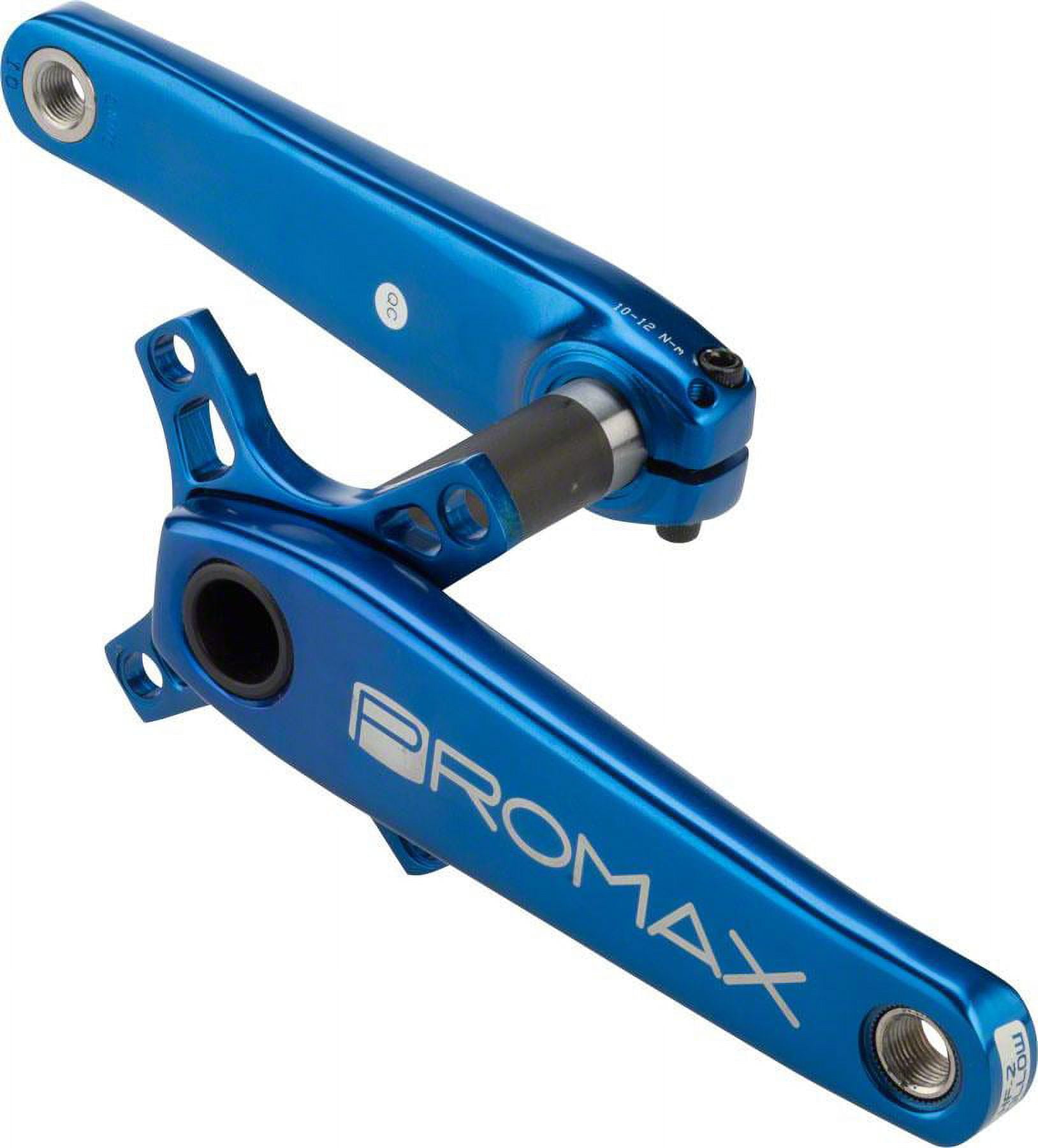 Promax HF-2 Hollow Hot Forged 2 Piece Crank 24 x 170mm Blue - Walmart.com