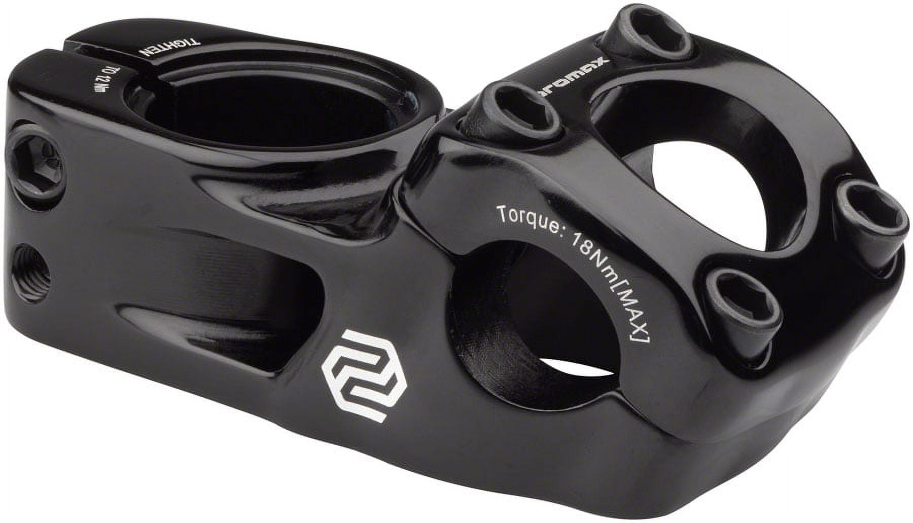 Promax Impact BMX Stem 31.8mm Bar Clamp - 48mm, Top Load, Black ...