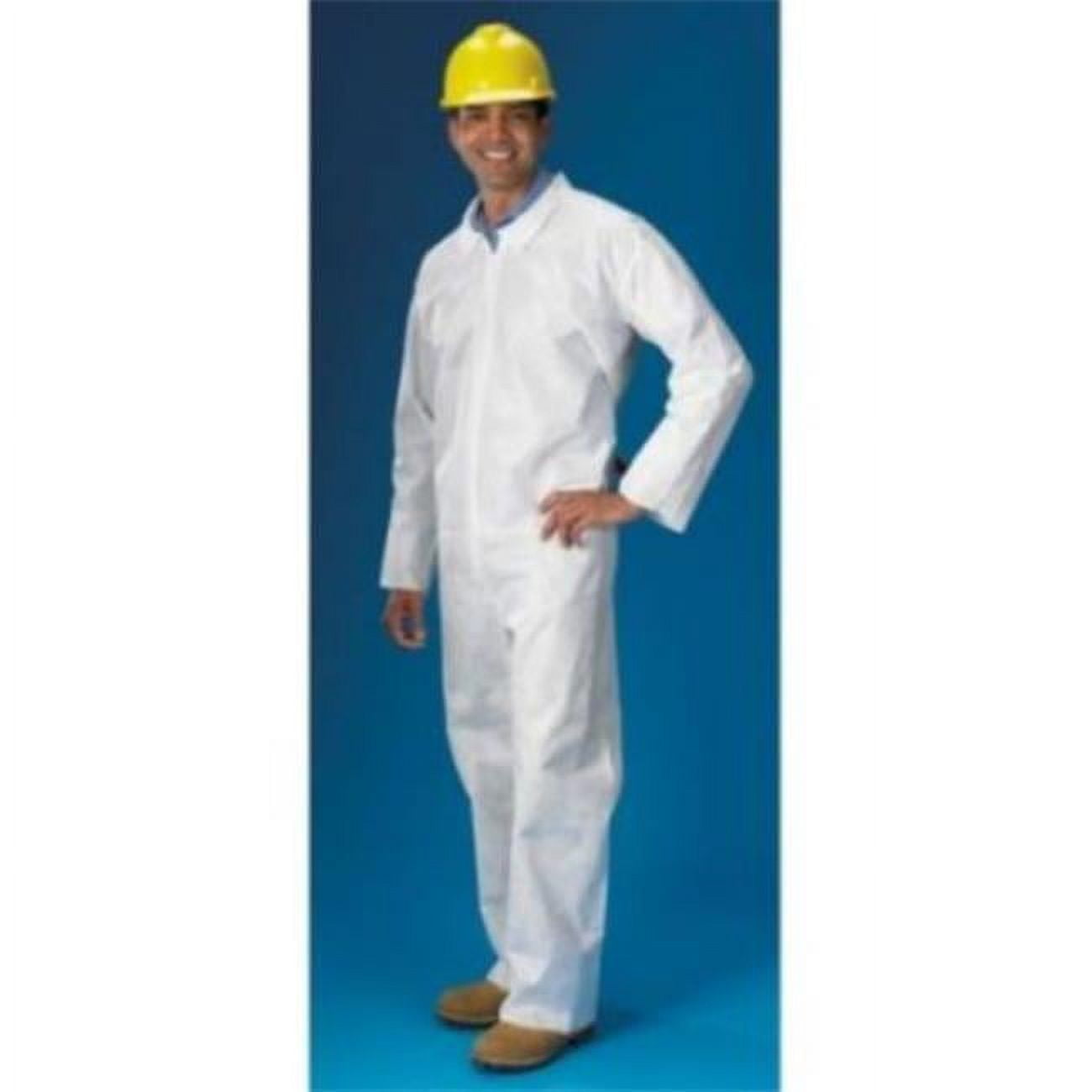 Promax Medium Microporous Coverall, White - Case of 25 - Walmart.com