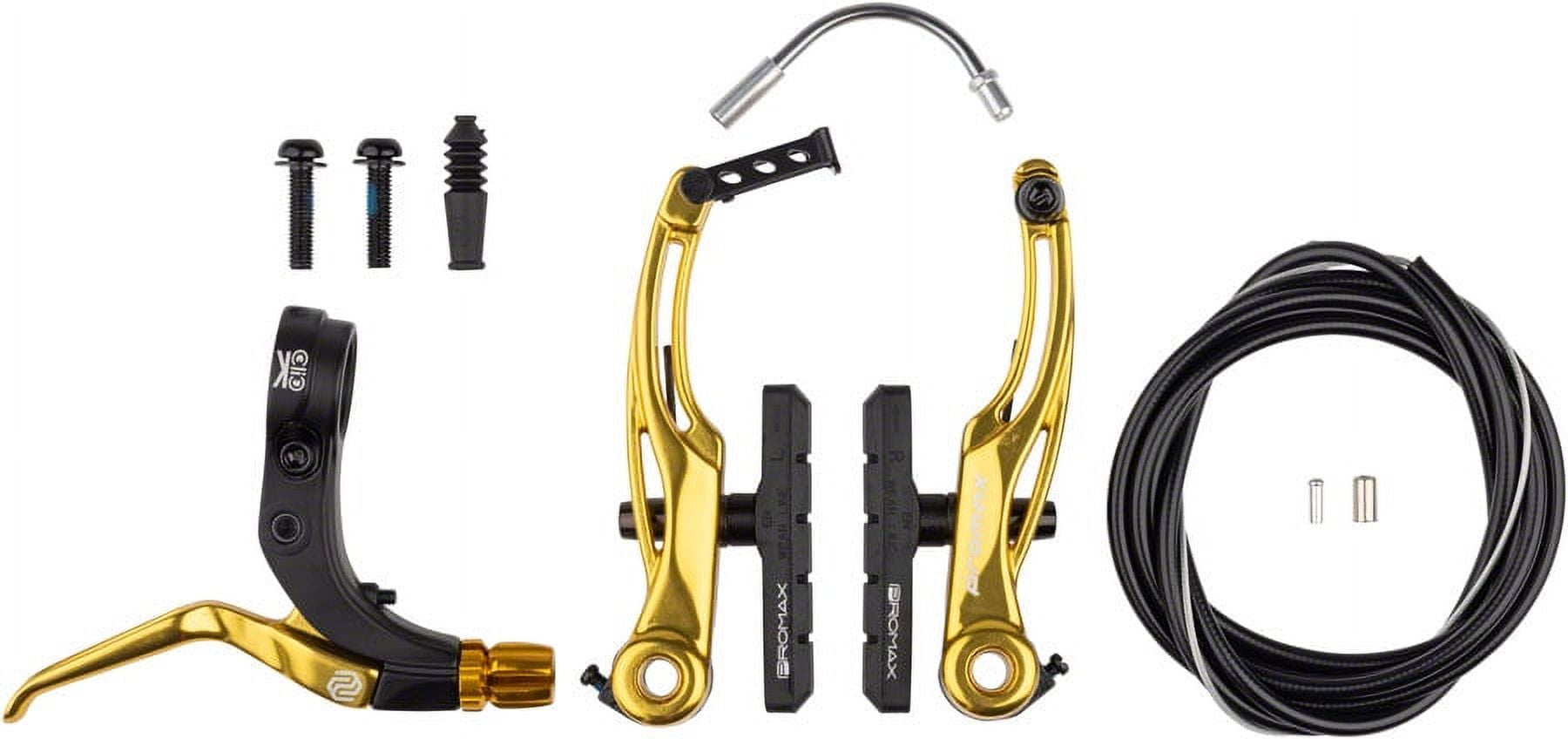 Promax P-1/Click V-Point Linear Pull Brake Kit - 108mm, Gold - Walmart.com