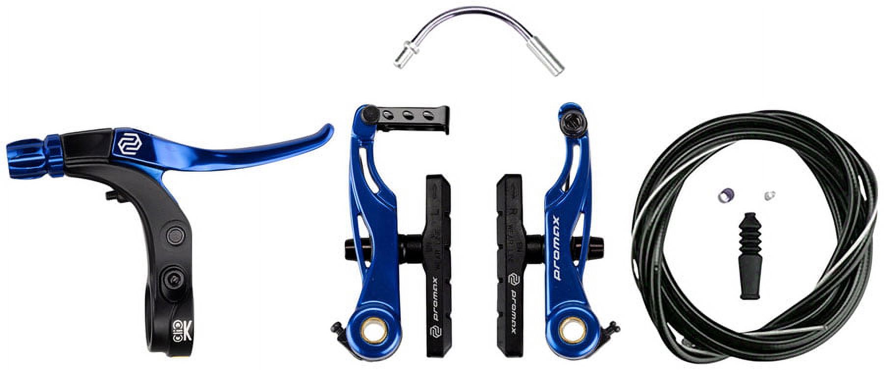 Promax P-1/Click V-Point Linear Pull Brake Kit - 85mm, Blue - Walmart.com
