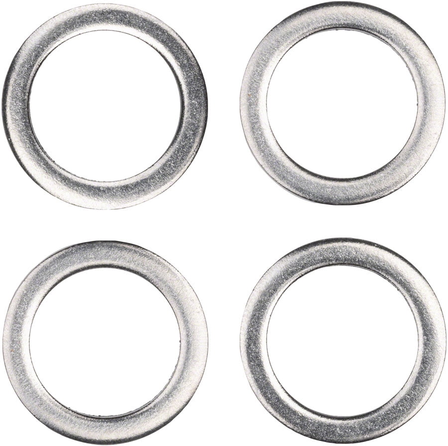 Promax Pedal Washers - Silver, Bag of 4 - Walmart.com