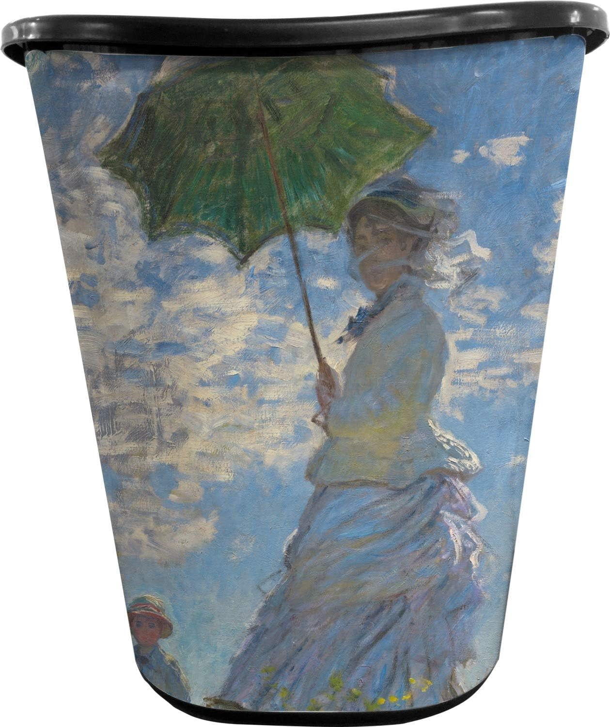 Promeade Woma by Claude Waste Basket - Double Sided (Black) - Walmart.com