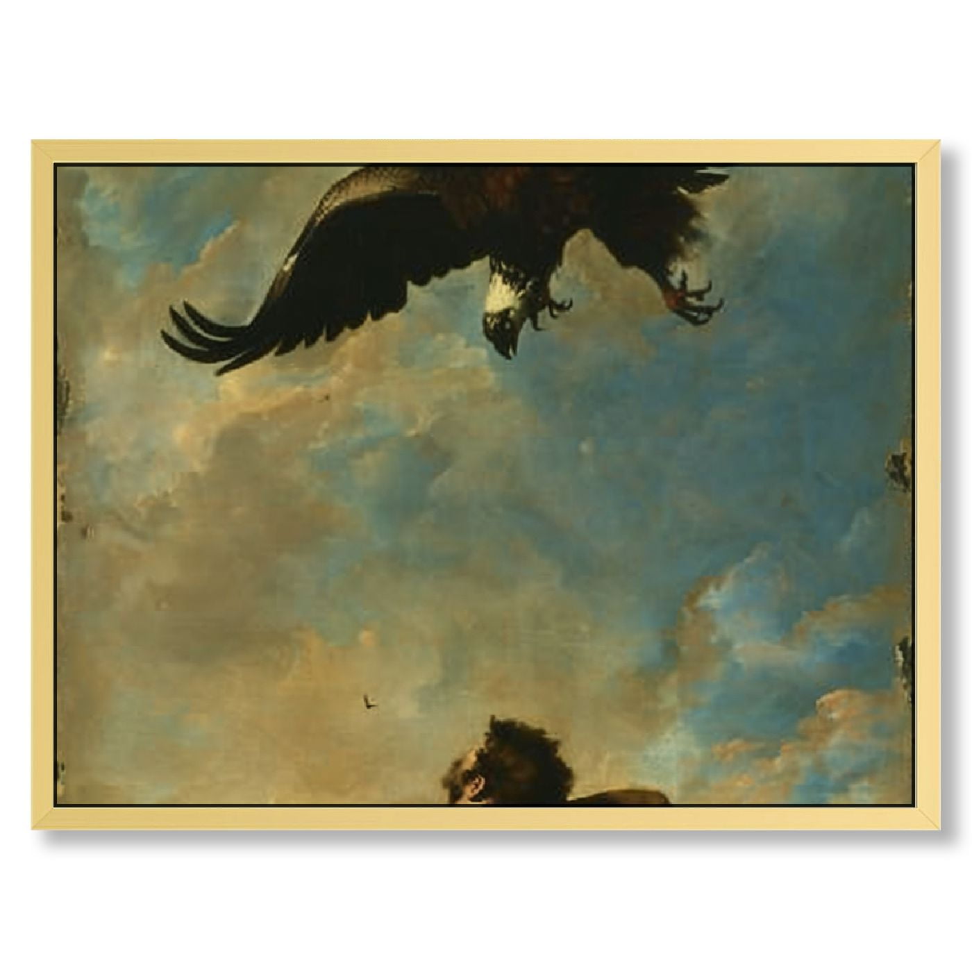 Prometheus Bound Baroque Famous Oil Paintings Posters Room Aesthetics ...