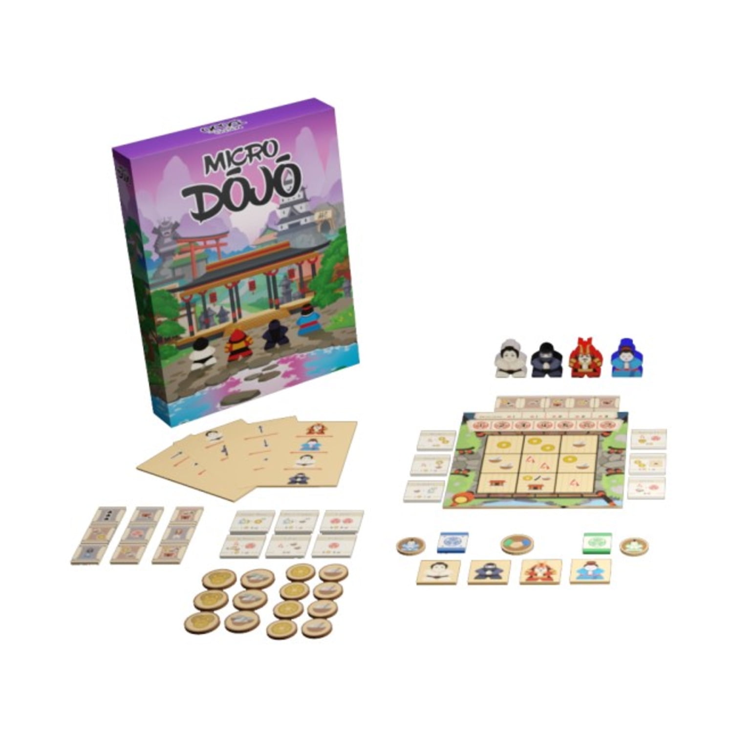 Prometheus Game Labs Micro Dojo Board Game - Walmart.com