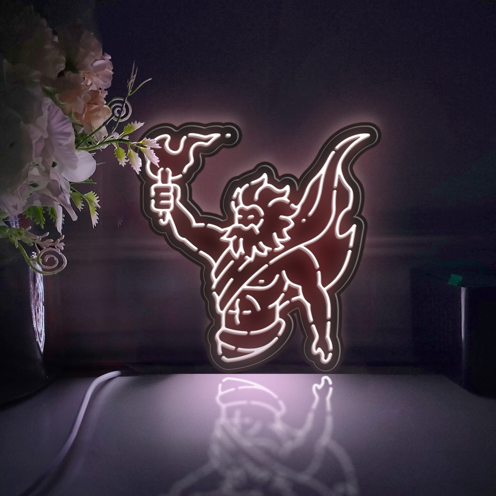 Prometheus Led Light Box, Dimmable Neon-Like Light Signs USB Power for ...
