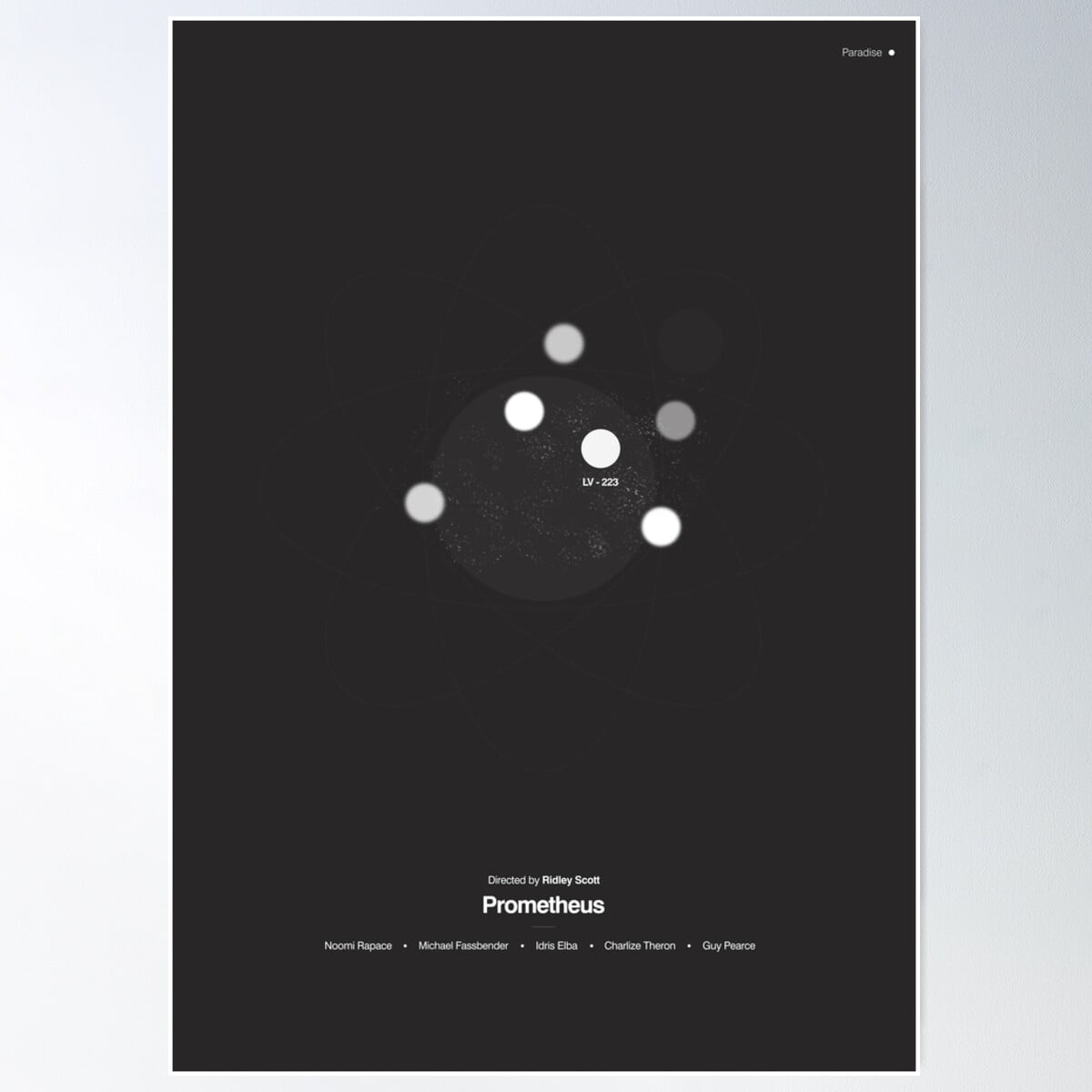 Prometheus Movie Poster: 12X16 Poster Wall Art, Modern Wall Decor For ...