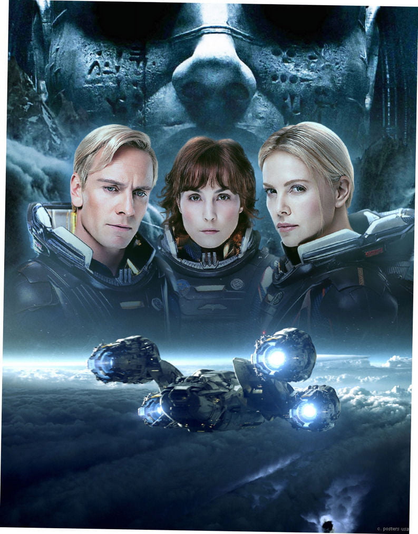 Prometheus Movie Poster Metal Print 12inx16in Unframed, Age: Adults ...