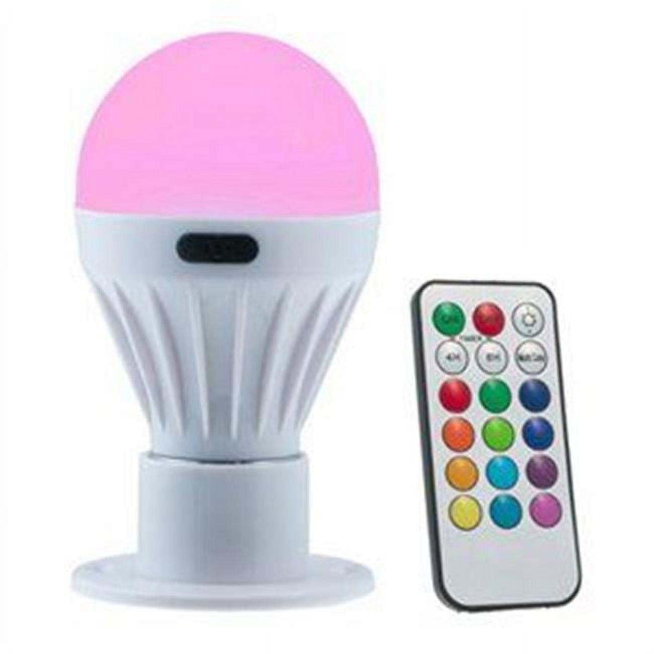 Promier Products Color Changing Remote Controlled Porta Bulb - Walmart.com