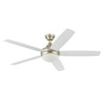 Prominence Home 52" Ashby Champagne Remote Control Ceiling Fan, 5 ...