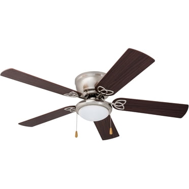 Hampton Bay 37269 52 in. Holly Springs LED Indoor Ceiling Fan with ...