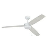 Prominence Home 52" Orbis Matte Black Remote Control Ceiling Fan, 3 ...