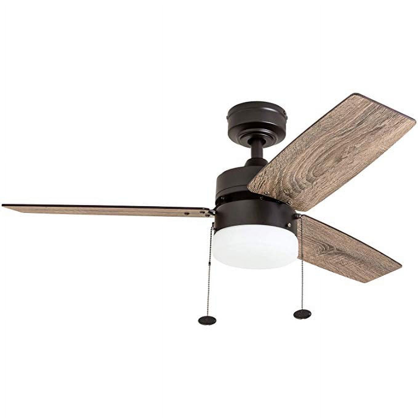 HUNTER - 52345 - Hunter 52 inch Rosner Noble Bronze Ceiling Fan with ...