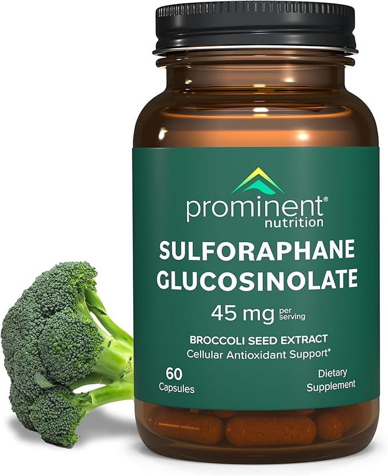Prominent Nutrition Sulforaphane Glucosinolate Supplement, Cellular ...