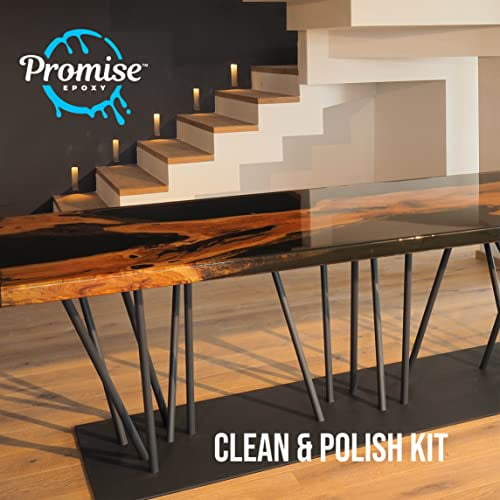 Promise Epoxy - 32 Ounce Kit of Pro Polish (16oz) & Cleaner (16oz ...