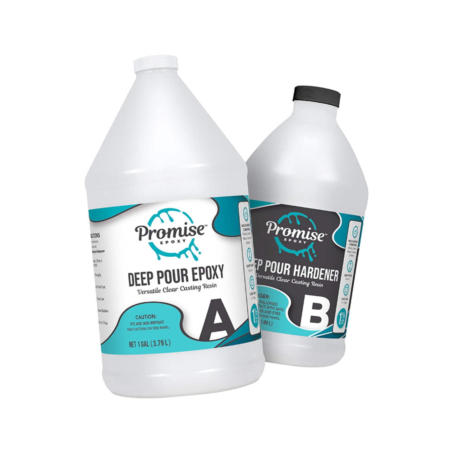 Pourable Plastic Deep Pour Clear Casting Resin Kit - Walmart.com