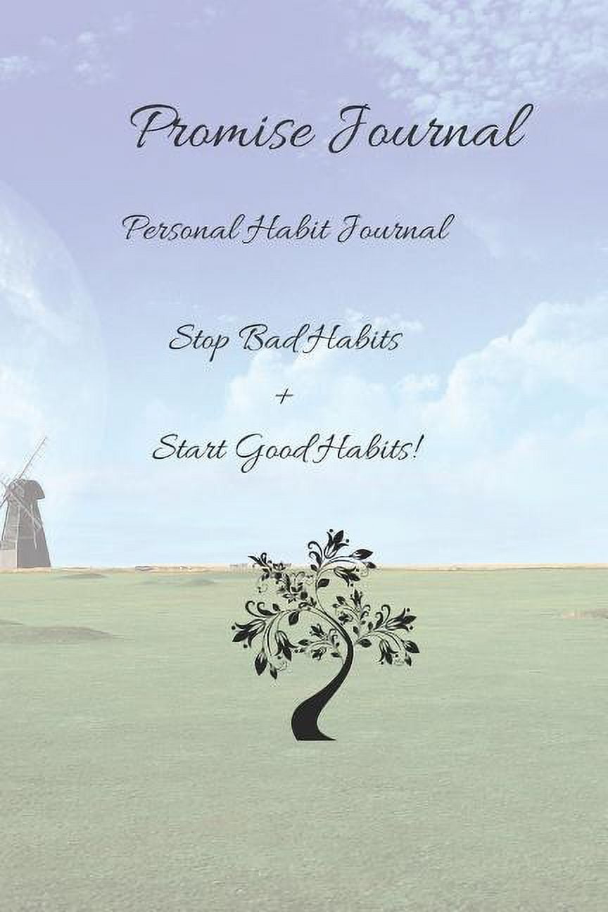 Promise Journal: Personal Habit Tracker and Journal, Stop Bad Habits ...