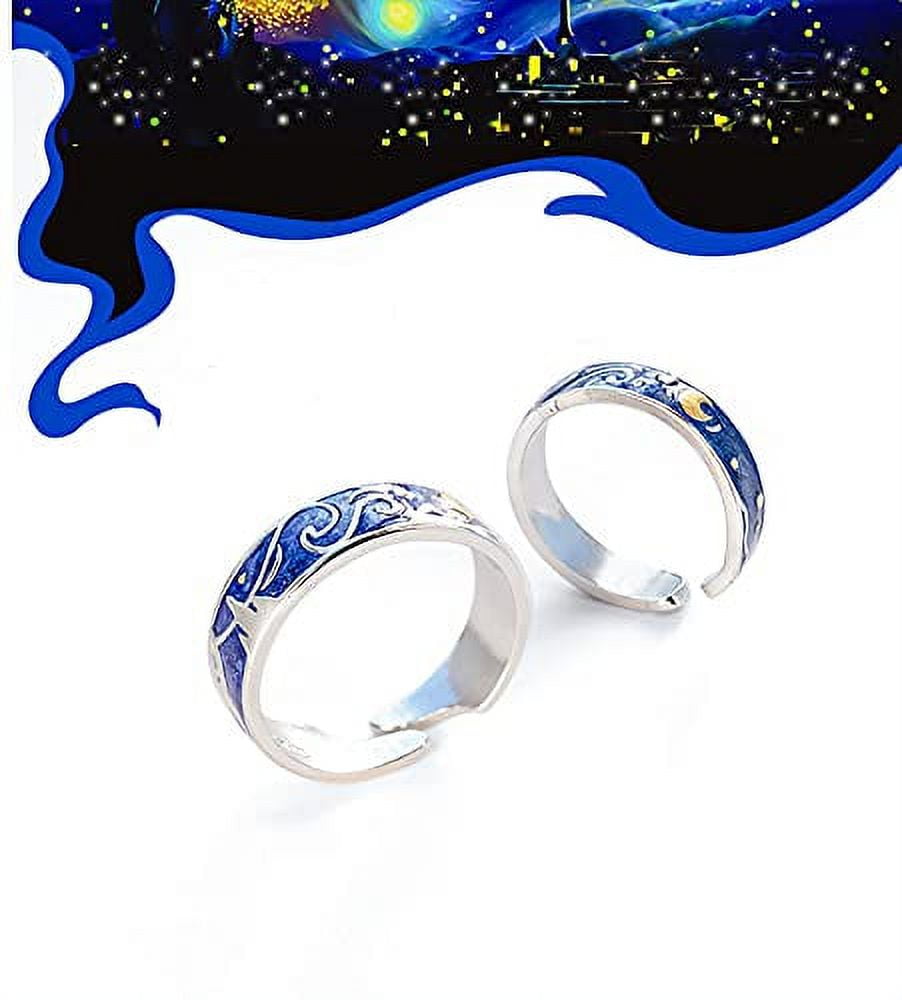 Promise Rings for Couples Matching Friendship Rings Couples Rings for ...